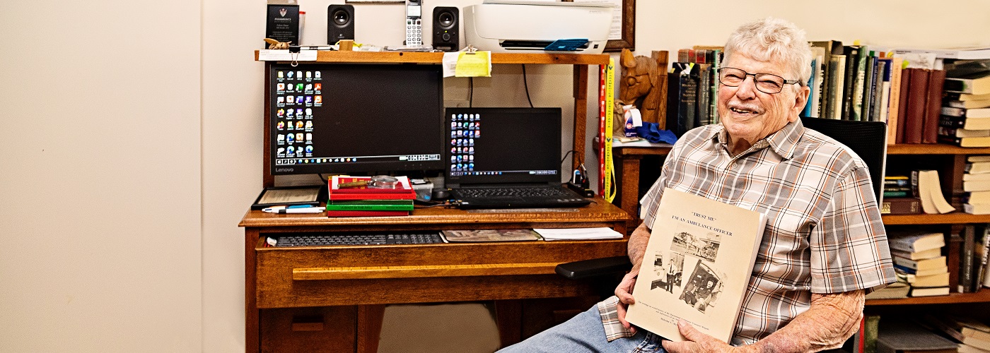 Change of pace gave Malcolm time to write debut book | Bolton Clarke