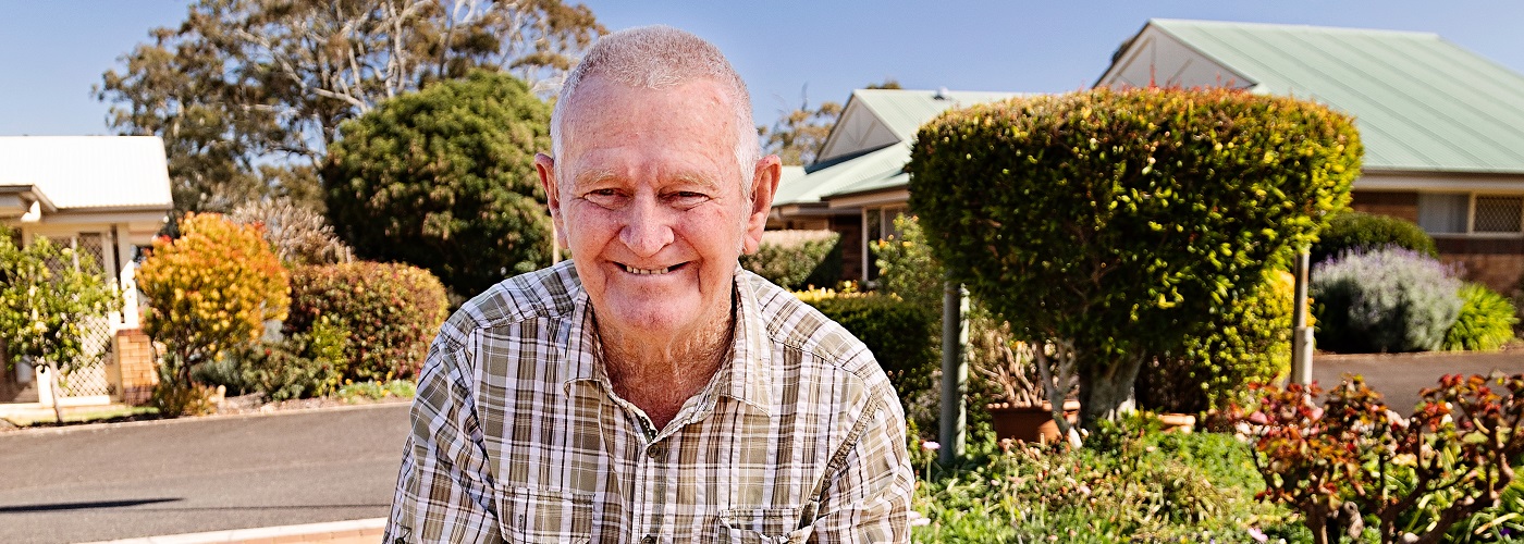 Leonard strolls through life with his four-legged friend at Westhaven ...